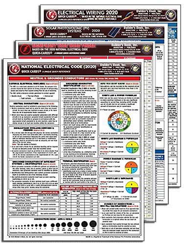 2020 NEC Quick-Cards - Thompson Learning - Home of Electrical ...